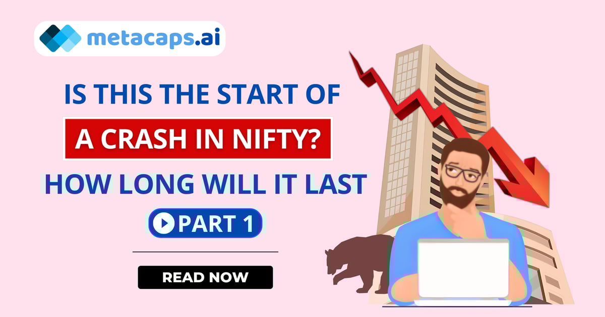 NIFTY-50 CRASH - Don’t Worry, this too shall pass (Part - 1) | metacaps.ai