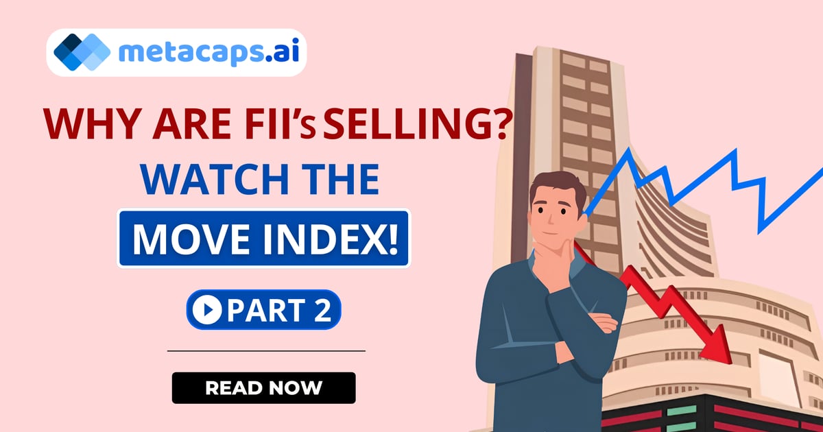 Why Are FIIs Selling? Watch the MOVE Index! | NIFTY-50 | metacaps.ai