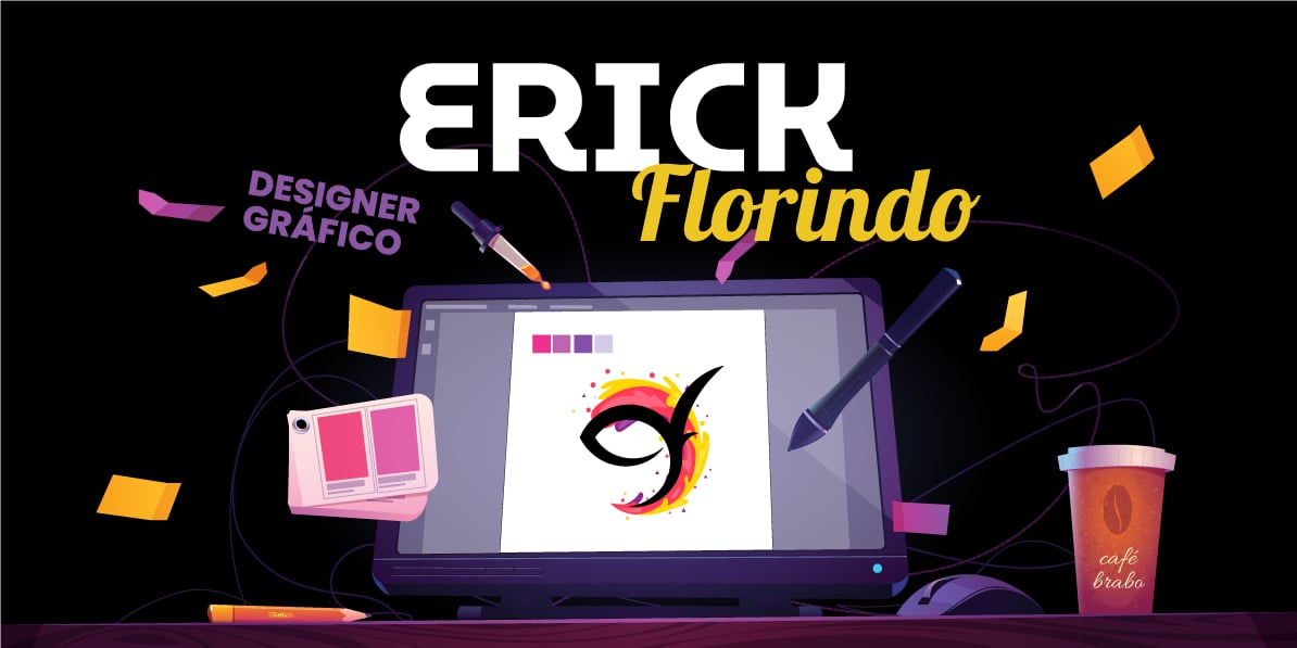 Trabalhos de Identidade Visual - Estudos de Branding e Design | Erick ...