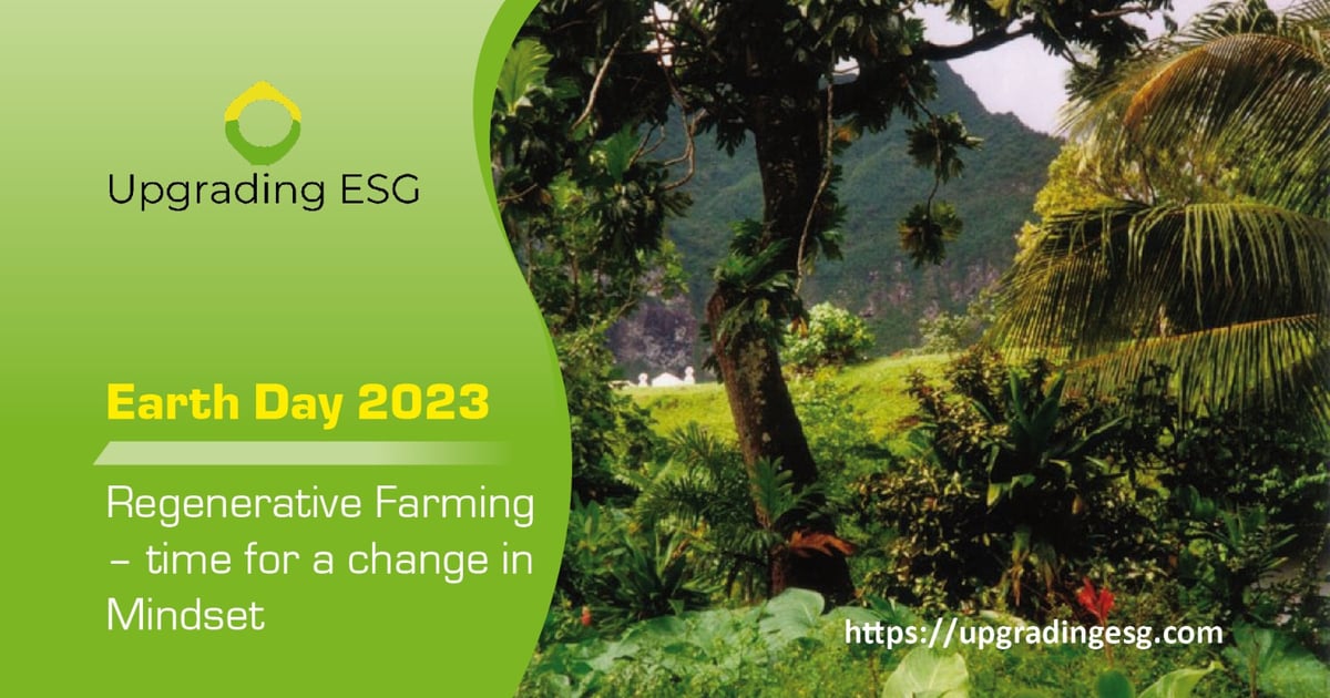 Earth Day 2023 | Upgrading ESG