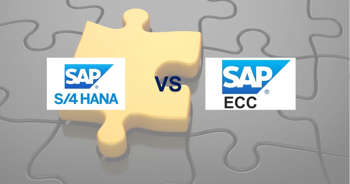 Differences S/4HANA vs. ECC in Finance | HH Consulting Services ...