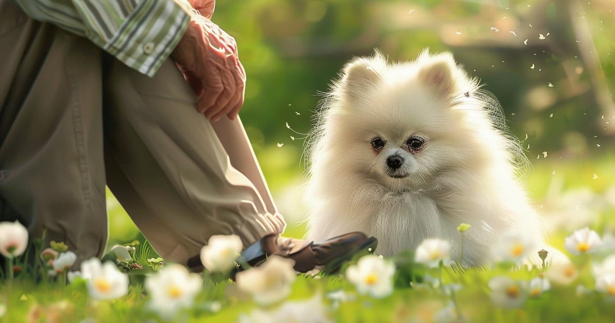 The Heartwarming Role of Pomeranians as Therapy Pets | Pawsitively ...