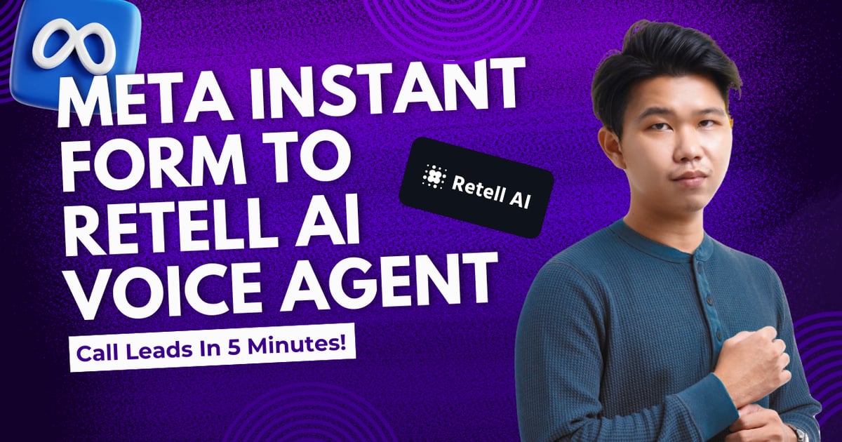 Meta Instant Form Automation to Retell AI Voice Agent | Auvexa Agency