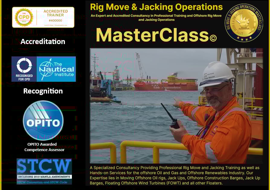 Rig Move and Jack Up, Jacking Expert Training Consultancy | Rig Move ...