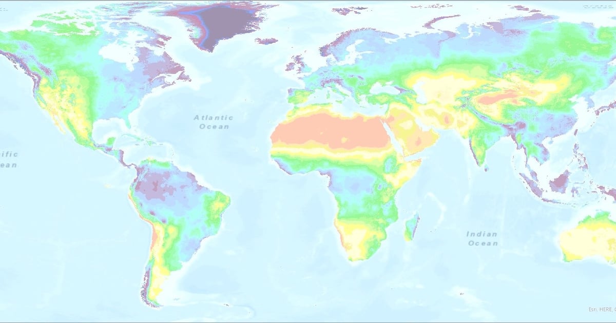 Global Aridity Index and PET Database | Global Aridity Index and PET ...