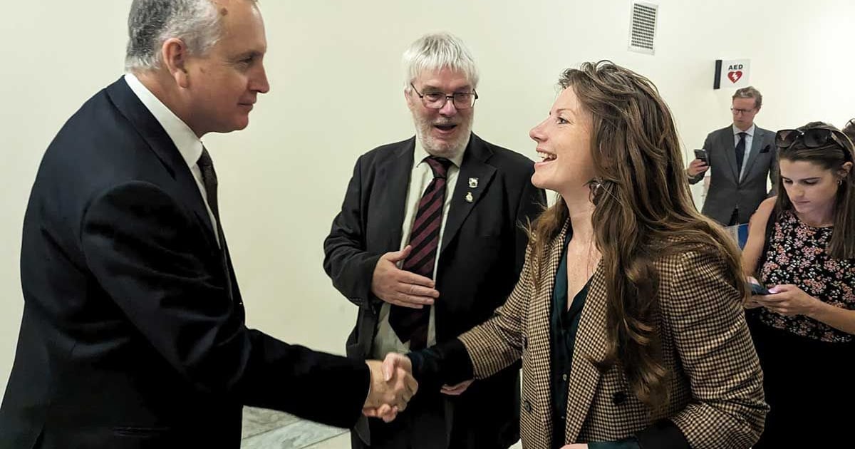 Falkland Island representatives address the UN Decolonisation Committee ...