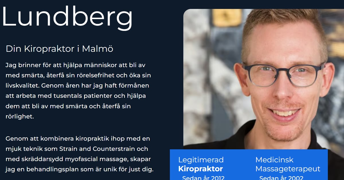 Mål: Snabb smärtlindring och långsiktiga resultat. | Ont i ryggen | Kroppia