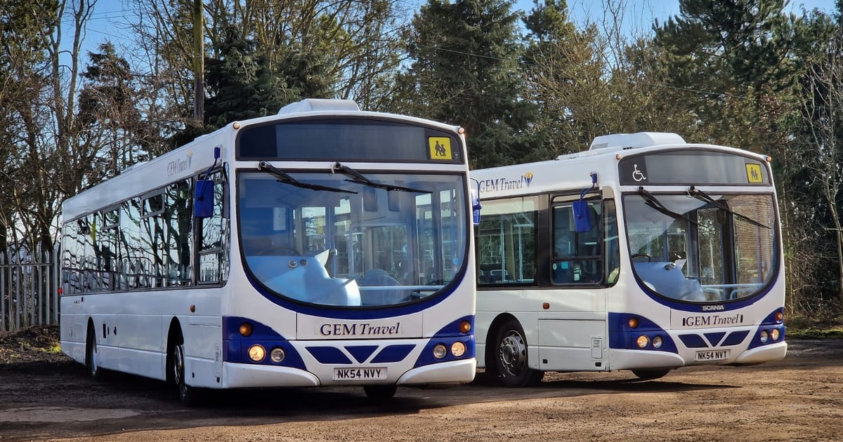 Gem Travel | Service 806 | Consett Academy | Gem Travel | North East ...