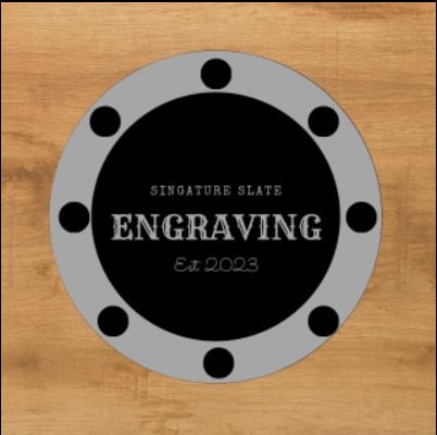 Engraving Services | Signature Slate | Signature Slate