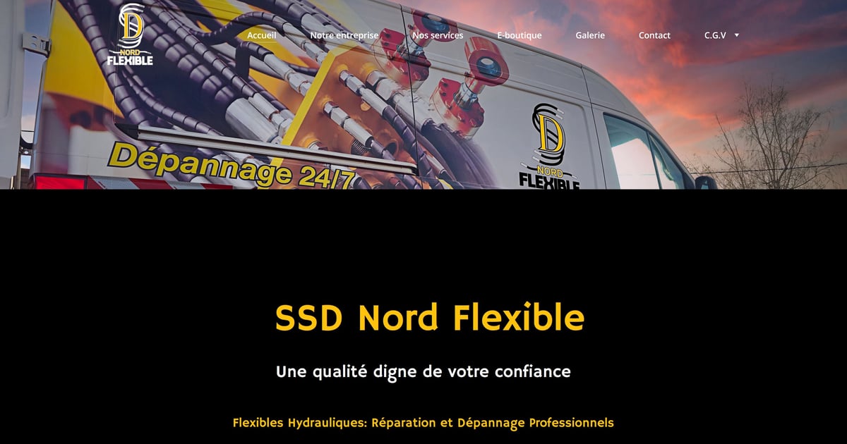 Réparation de votre Flexible Hydraulique | SSD Nord Flexible