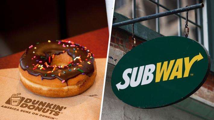 El gigante de la comida rápida Dunkin' compra Subway | Noticias ...