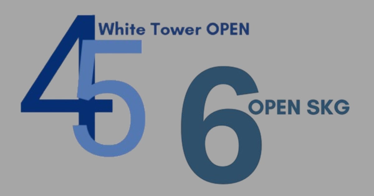 45th WHITE TOWER OPEN-6th SKG OPEN | ΣΑΘ Λευκός Πύργος-ΕΣΟ Παπάφη Το ...