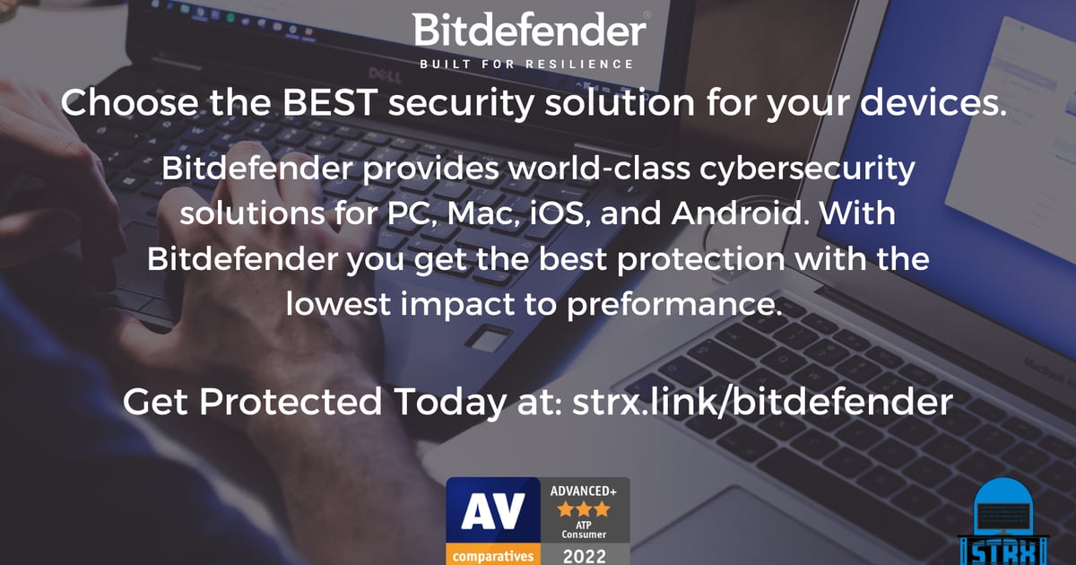 Bitdefender Security: World Class Protection | STRX Technologies™