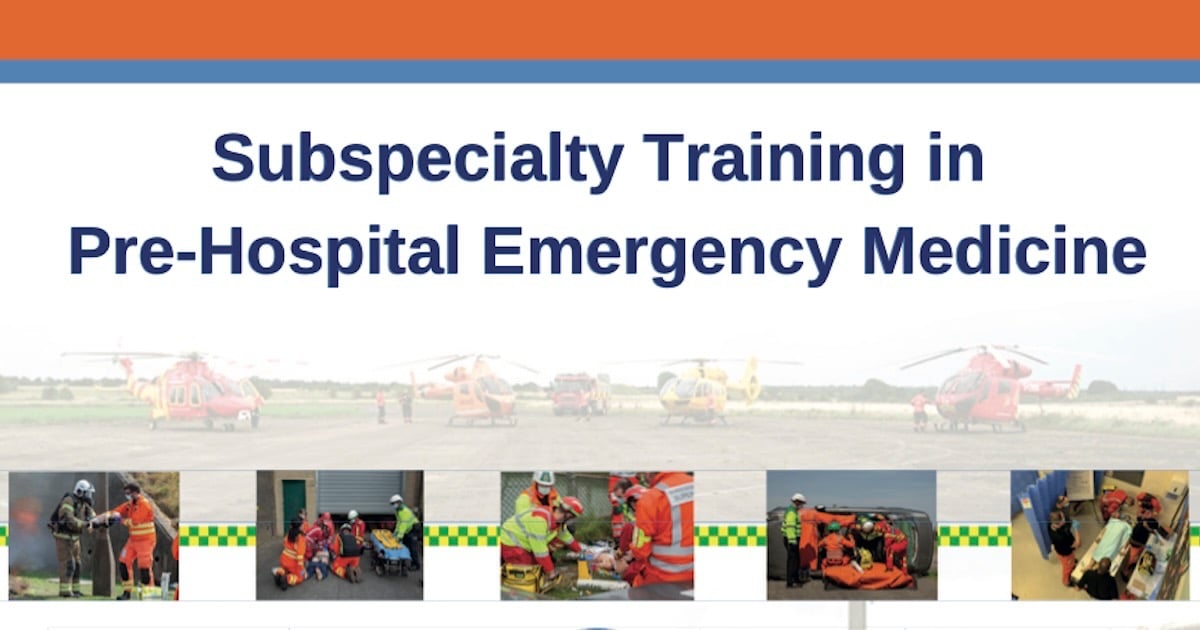About | Pre-Hospital Emergency Medicine United Kingdom
