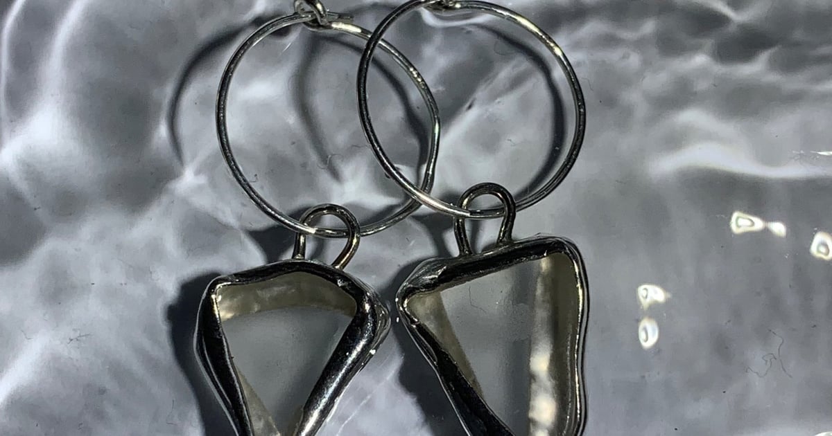 Sterling Silver Sea Glass Jewellery | Sea Creatures | Handmade Birch ...