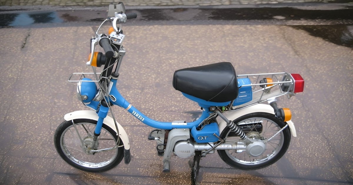 The Yamaha QT50 Shaft Drive Moped: Yamahopper | Mopeds.com