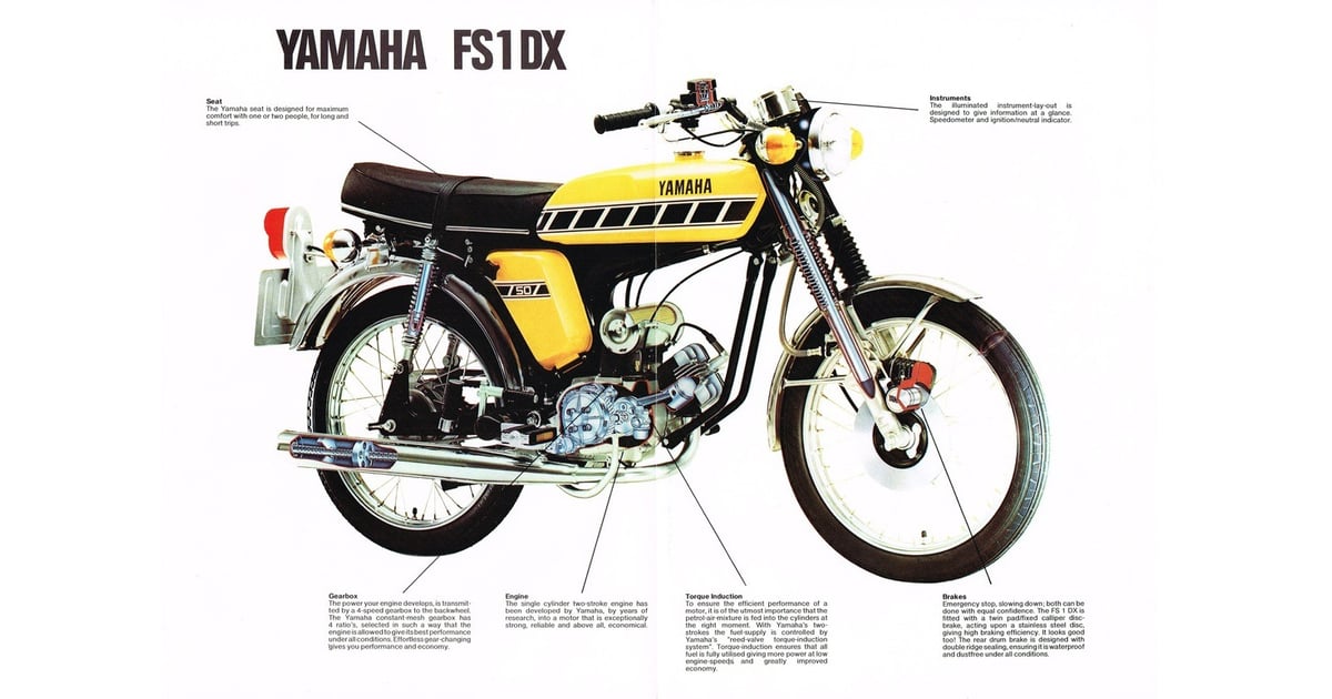 Yamaha's Fizzy Moped: A Youthful Revolution in the UK | Mopeds.com