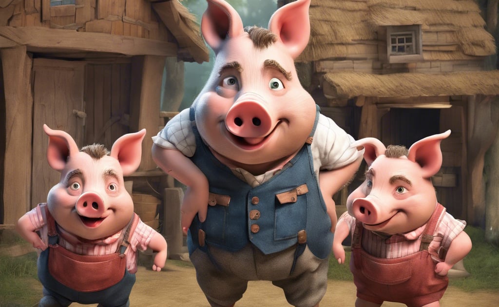 Trys paršiukai | Labanaktukas