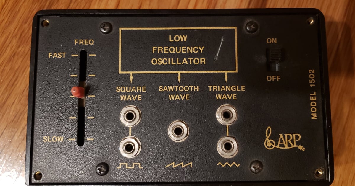 Arp 1502 Lfo Teardown And Schematic