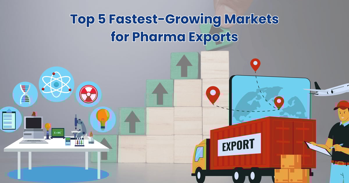 Top 5 Fastest-Growing Markets for Pharma Exports | Prism Biopharma