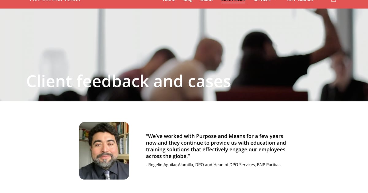 Insights from Data Protection Leaders in Global Corporations | Purpose ...