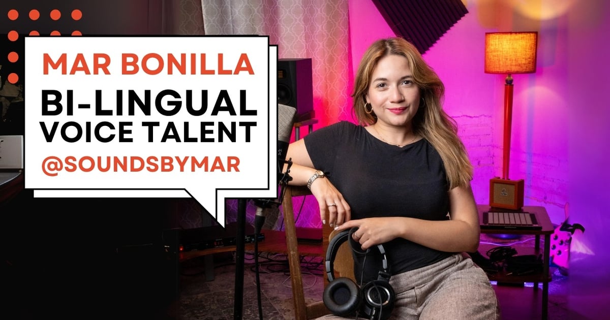Mar Bonilla | Locución Bilingüe Profesional en Español e Inglés | Sounds By Mar