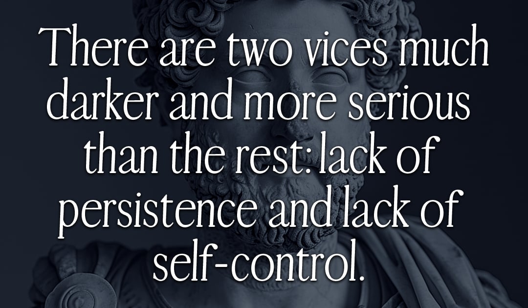 Stoicism on Persistence and Self-Control | Stoistica - Home for ...