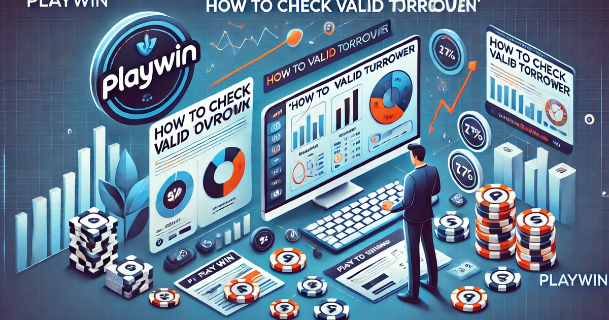 Understanding and Checking Your Valid Turnover at PLAYWIN | PLAYWIN