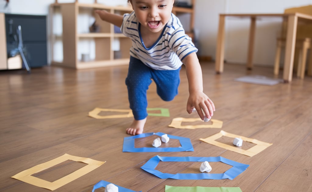 Masking Tape Fun: 7 Easy & Silly Activities for Toddlers | MommyMops