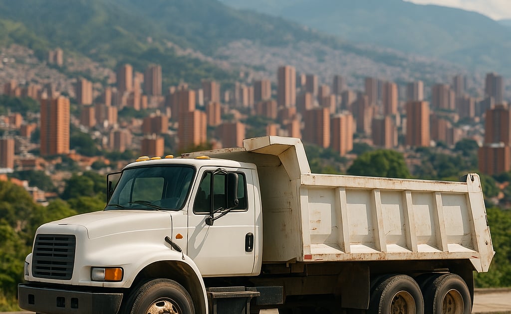 Diferencias entre volqueta sencilla y doble troque | Ecopunto-limpio