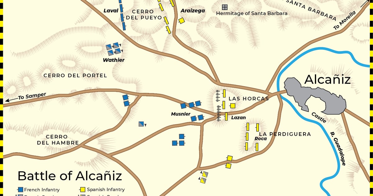 A Spanish Ulcer scenario: The Battle of Alcañiz | The Sentinel Chronicles