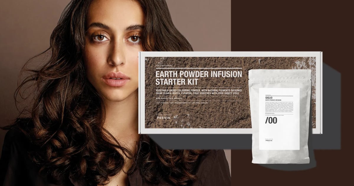 Coloração Natural, Vegana e Suave - Previa Earth Powder Infusion ...