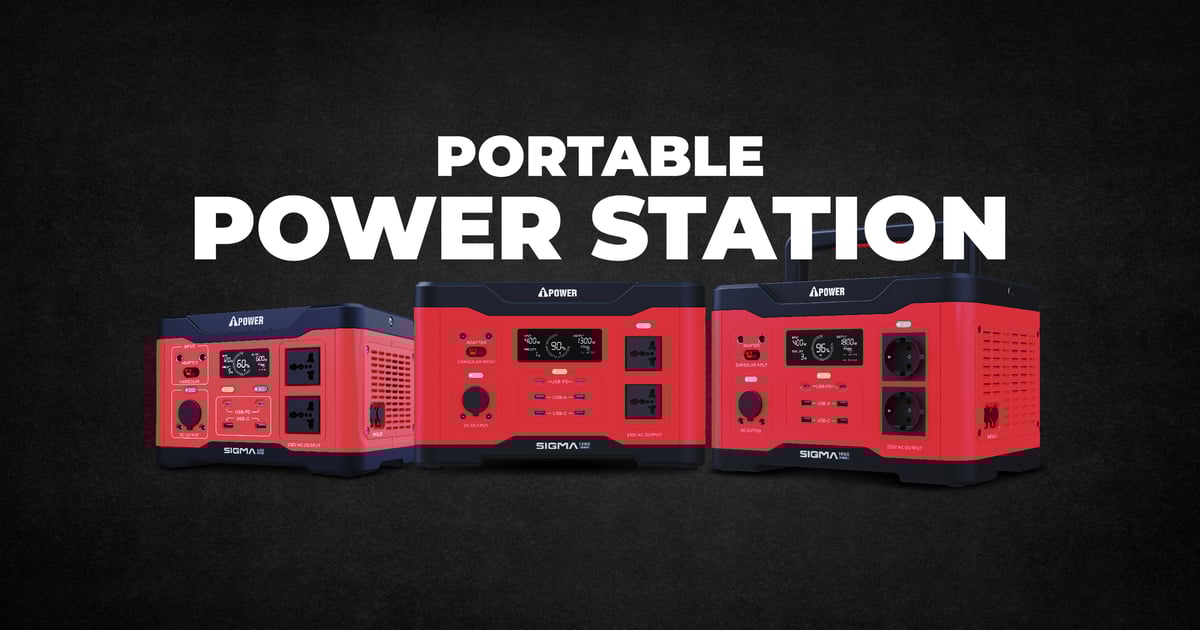 AiPower Portable Power Station | Lithium-ion Battery | Reliable Outdoor ...