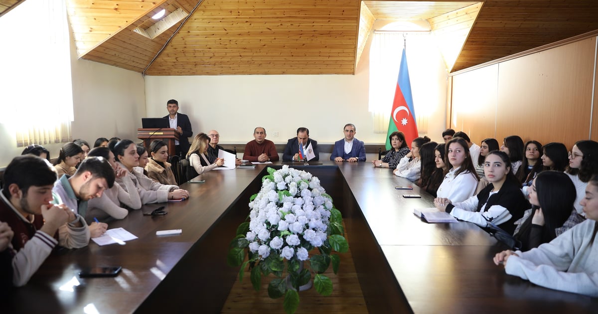 Info Session at Ganja State University | REFRESH