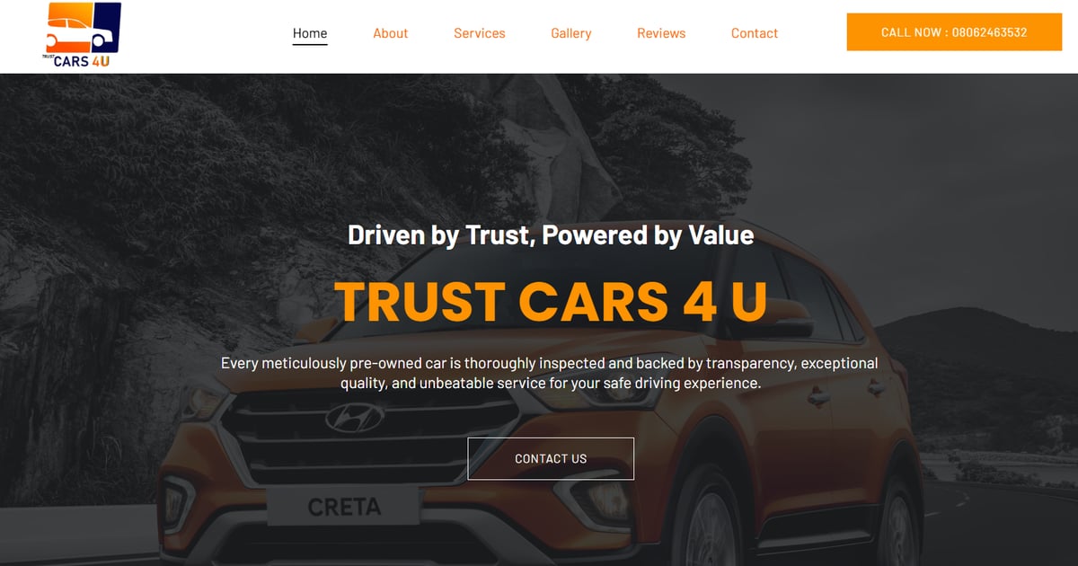 Trust Cars 4 U - Quality Pre-Owned Cars | TRUST CARS 4 U