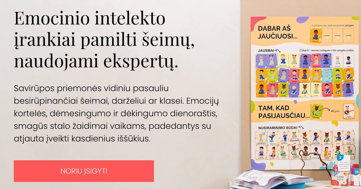 Emocinio Intelekto Lavinimas: Priemonės ir Žaidimai | EQhub.lt - emocinio raštingumo ir kiti ...