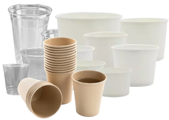 Versatile Plastic & Paper Cups and Trays | Puente Packaging Solutions