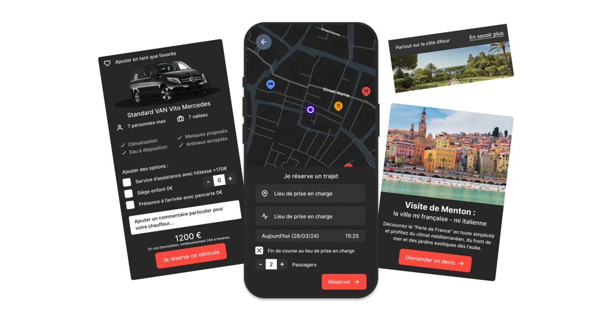 Conception d'une maquette d'application mobile | Flora Schaffer