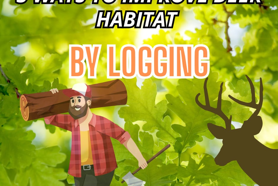 5 Ways to Use Logging to Improve Whitetail Deer Habitat in Your Woods ...