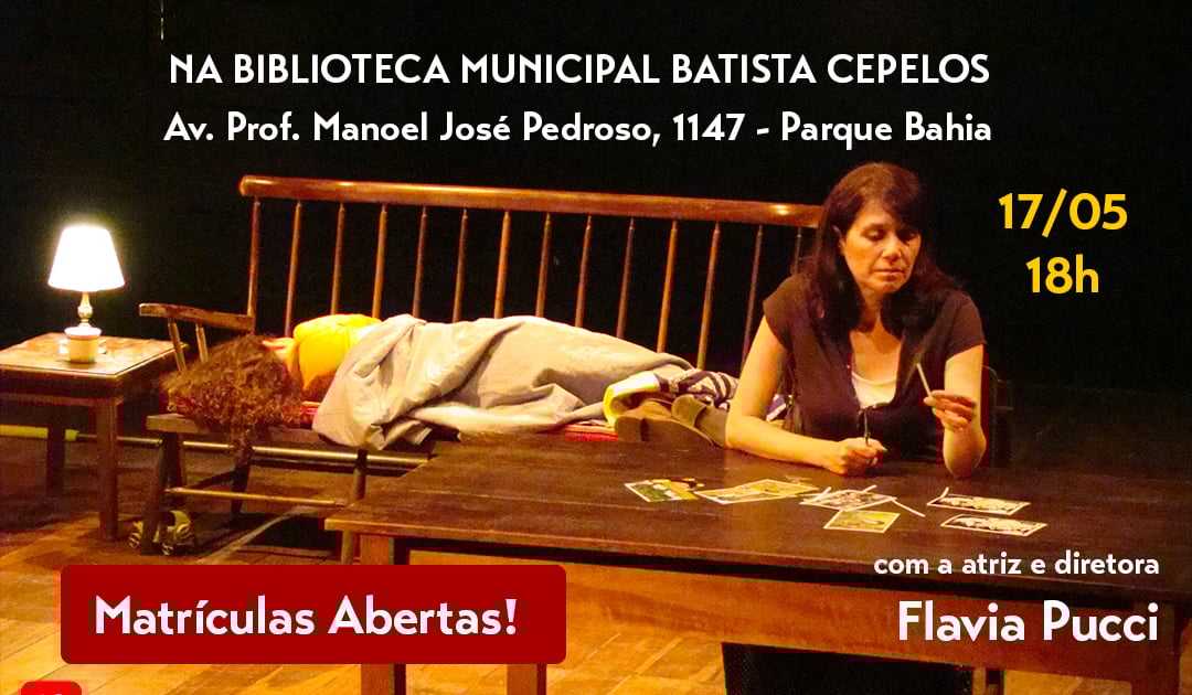 Oficina “Atuação para atores e curiosos" | Dona Sinhá Produções