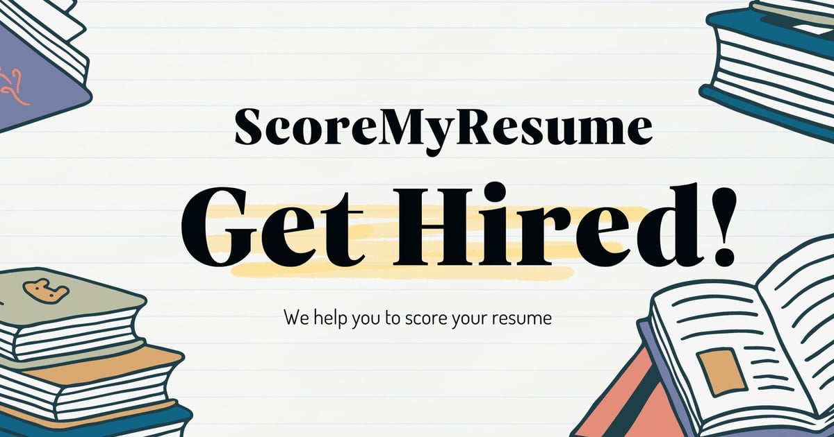 From Average to Outstanding: Transform Your Resume with ScoreMyResume ...