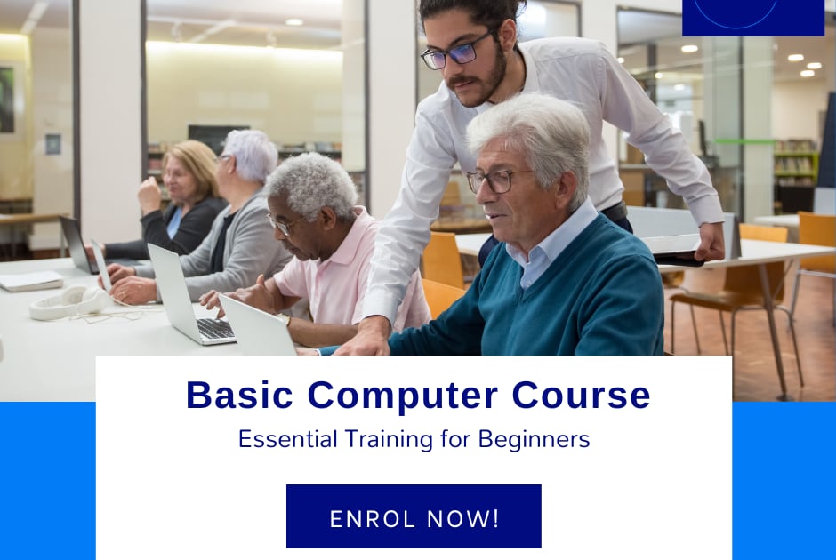 Basic Computer Course - Face to Face classes | SkillUp SA - Digital and Business Training Courses