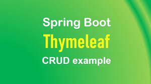 Spring Boot CRUD Application with Thymeleaf | Java Coding Point