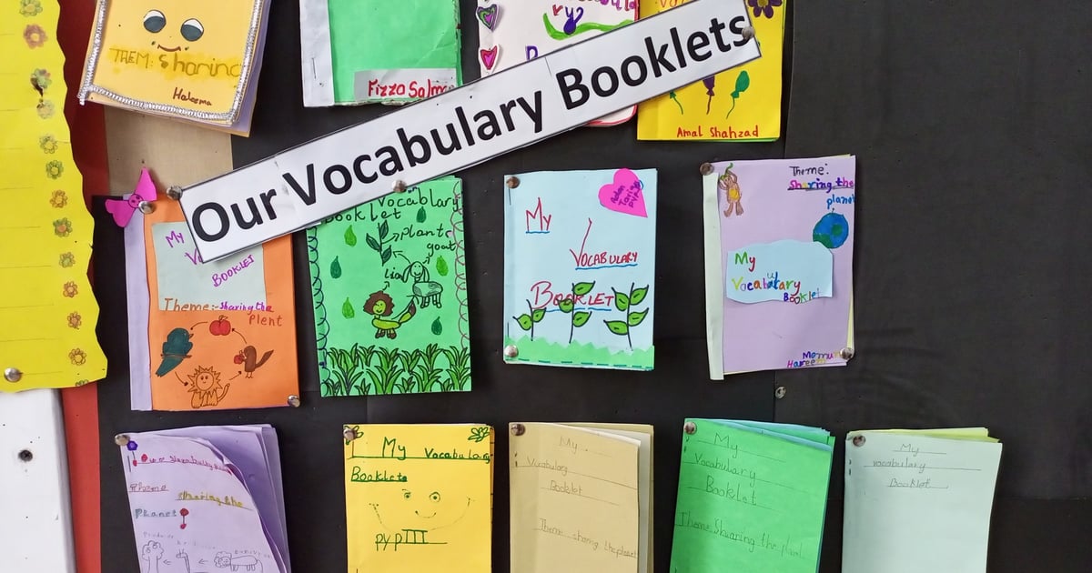 Vocabulary Booklet | TDS Library