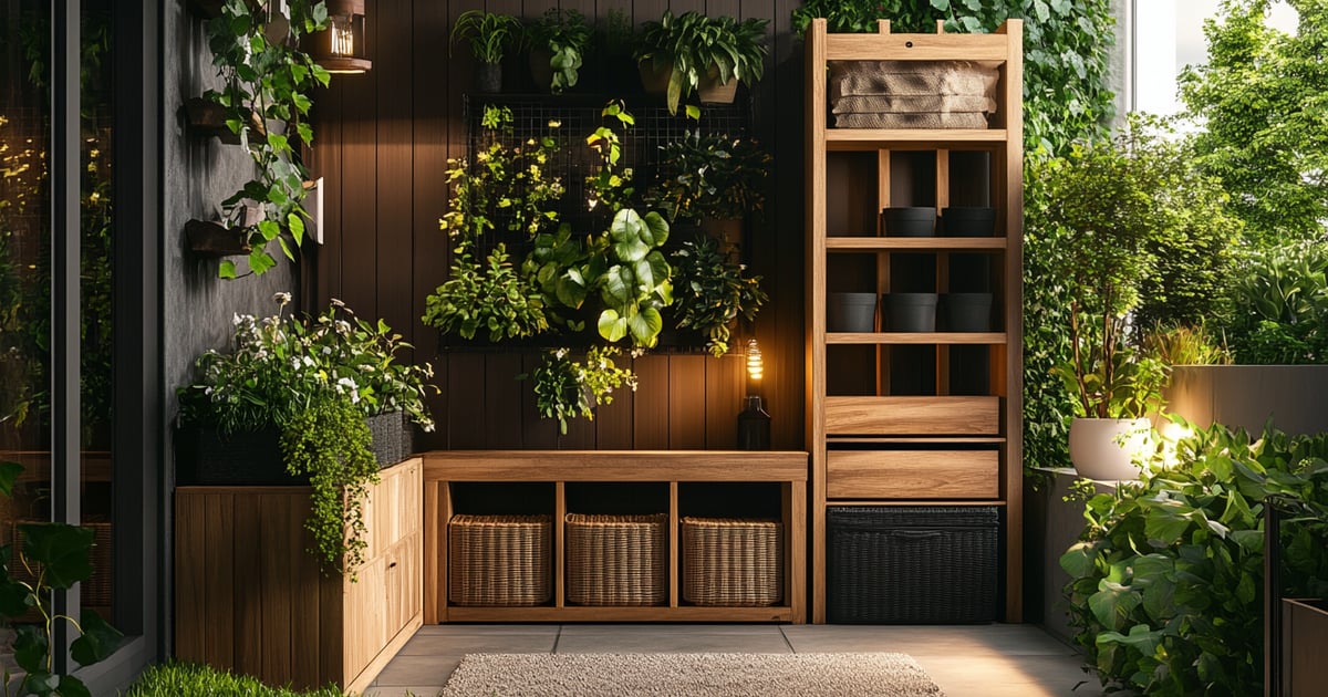 10 Smart Outdoor Storage Solutions for a Clutter-Free Patio | Breeze ...