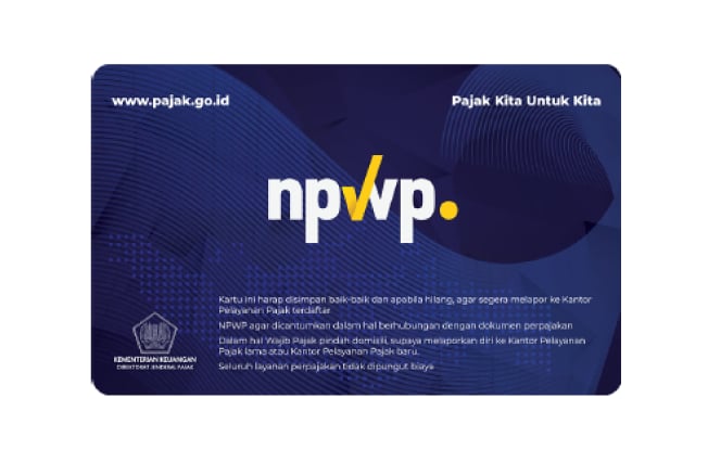 Nomor Pokok Wajib Pajak (NPWP) | Visitama Karaniya Konsultindo