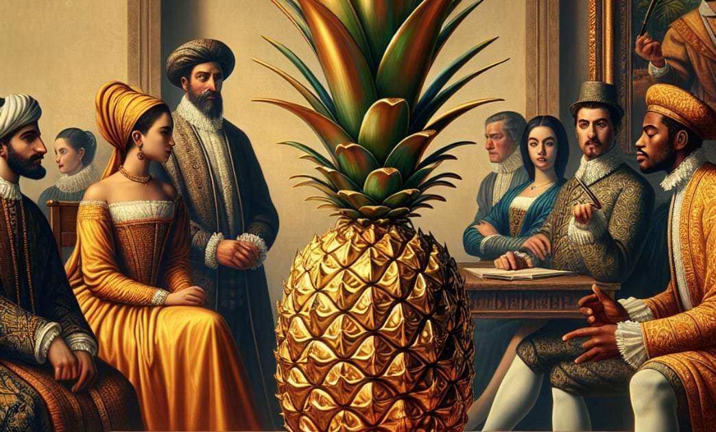 XVI - XVII amžius: Ananasų vagystės ir prabangos metas | Dry Sweets