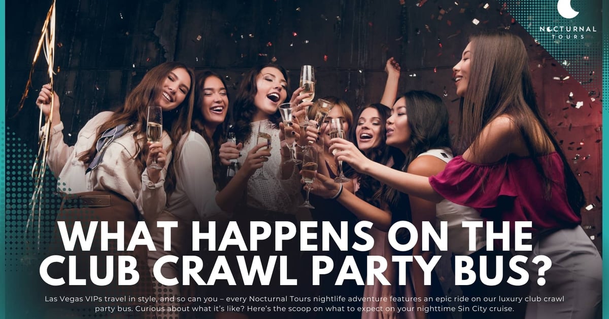 What Happens on the Club Crawl Party Bus? | Nocturnal Tours