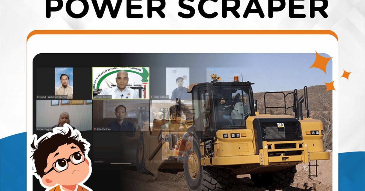 Operator Power Scraper | sertifikatk3