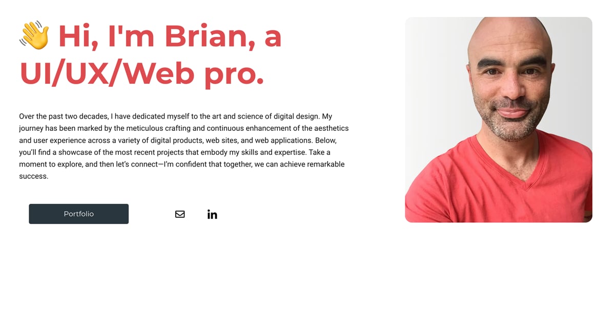 Brian Tyson – UI/UX Design Professional